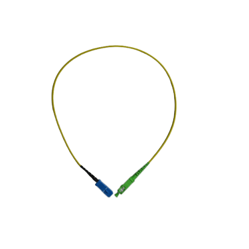 Cordon simple SC-UPC/SC-APC monomode G657A2 jaune 2mm - 0.5m - COMMANDE ...